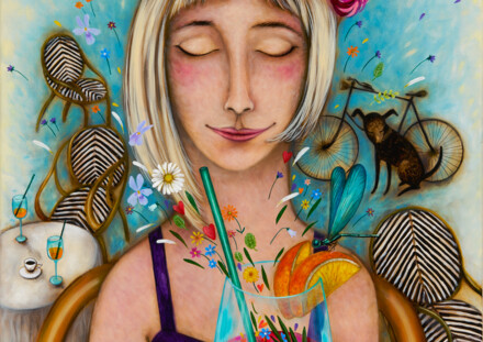 Buy Sangria in Barcelona Painting by Ilvita Didrihsone (2022) | follow.art